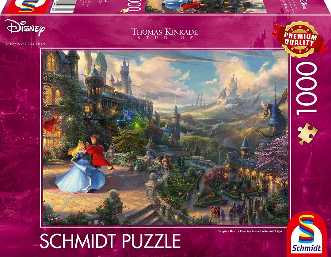 Puzzle Disney Schmidt 1000 pièces la belle au bois dormant – La-magie ...